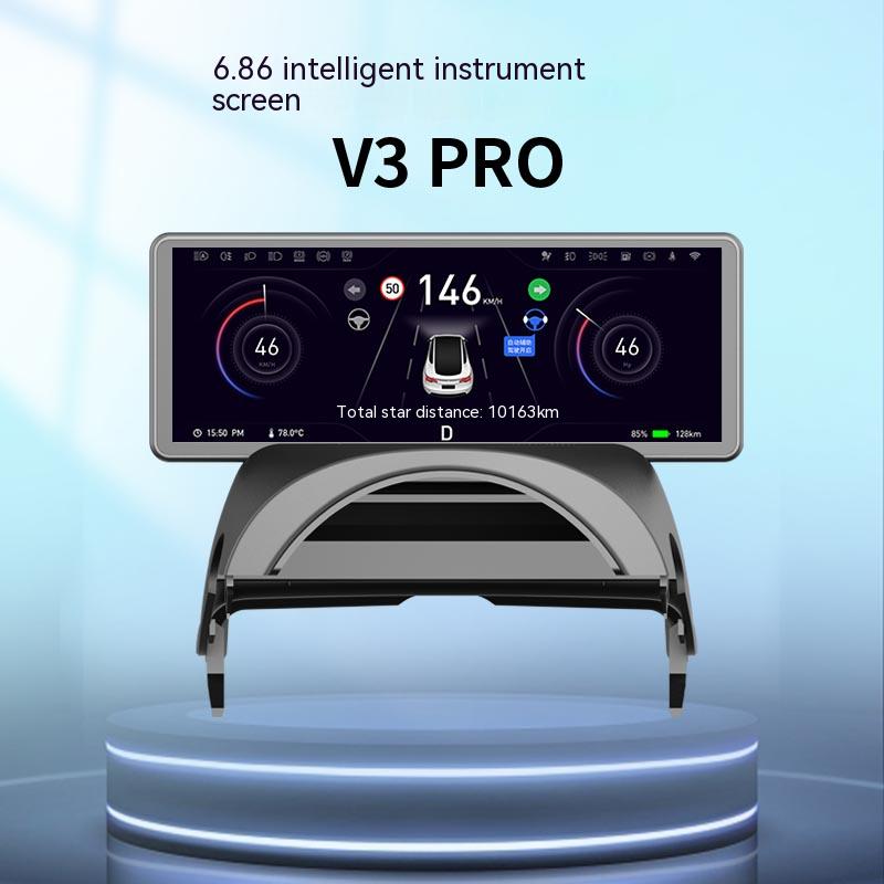 Newest Model 3 Y H6 Mini Screen Instrument Cluster Speedometer Gauges ...